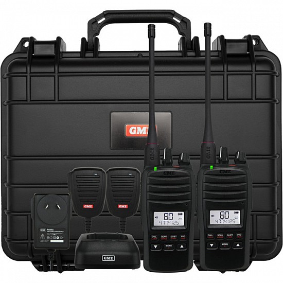 GME TX6600STP Twin 5 watt IP67 Handheld UHF CB Radios GME TX6600STP Twin 5 watt IP67 Handheld UHF CB Radios